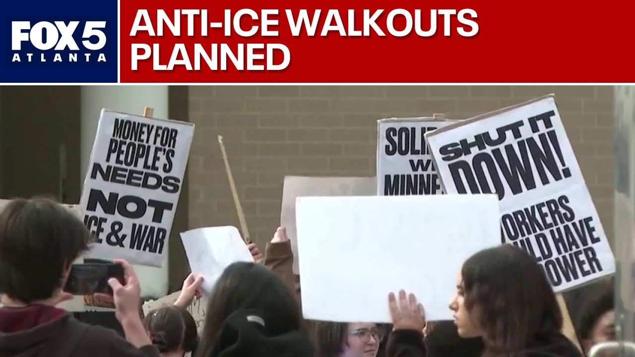 More anti-ICE walkouts planned in Atlanta | FOX 5 News - YouTube