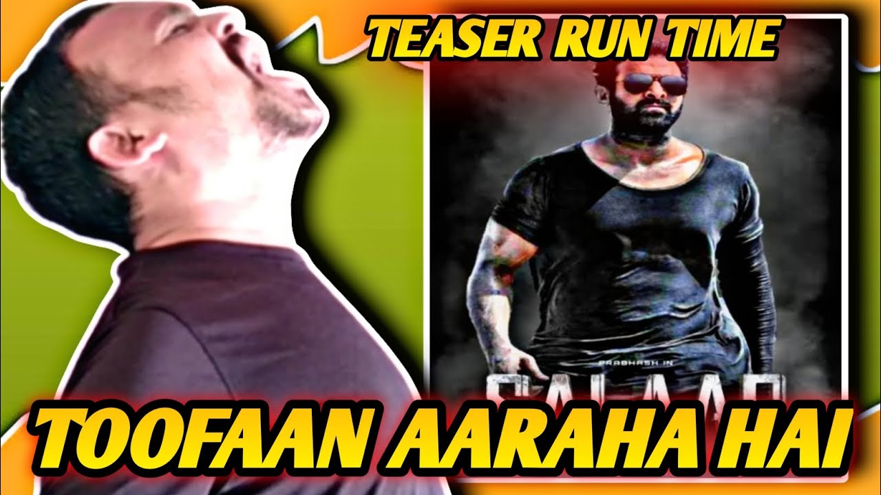 Salaar teaser run time release|Salaar official teaser|Salaar official ...