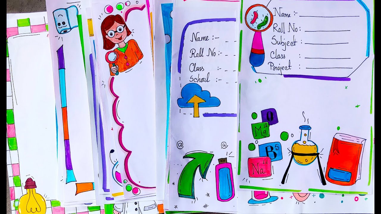 COMPILATION| BORDER DESIGNS FOR SCHOOL PROJECTS , ASSIGNMENT DECORATION ...