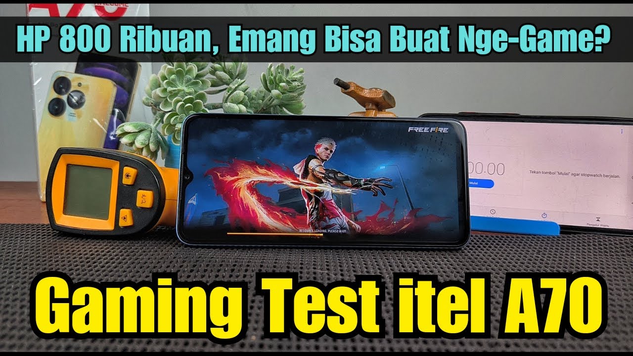 Gaming Test itel A70 - HP 800 Ribuan Emang Bisa? - YouTube
