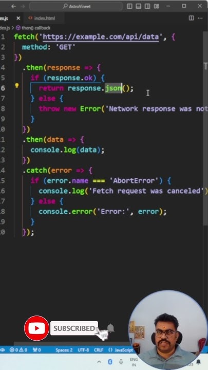 Fetch response types #coding #javascript #programming - YouTube