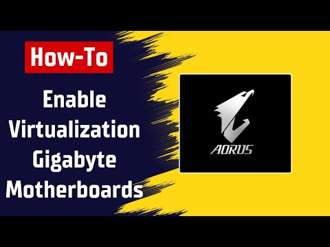 [GIGABYTE] How To Enable Virtualization on Gigabyte Motherboards