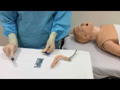 LMA Fastrach deflation and lubrication - YouTube