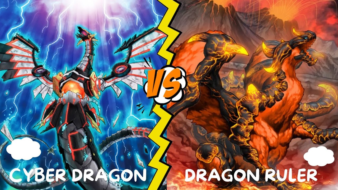 Cyber Dragon VS Dragon Ruler Tenpai YGO Remote Duel - YouTube