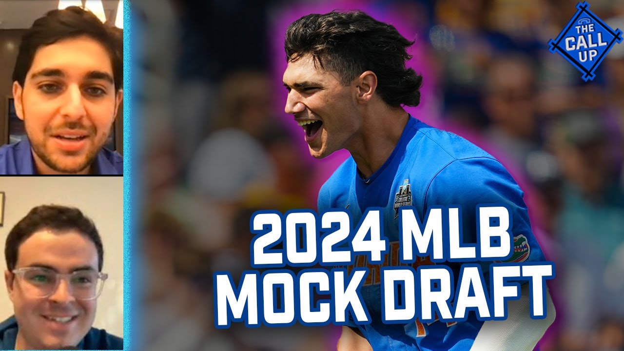 2024 MLB MOCK DRAFT 1.0 - YouTube
