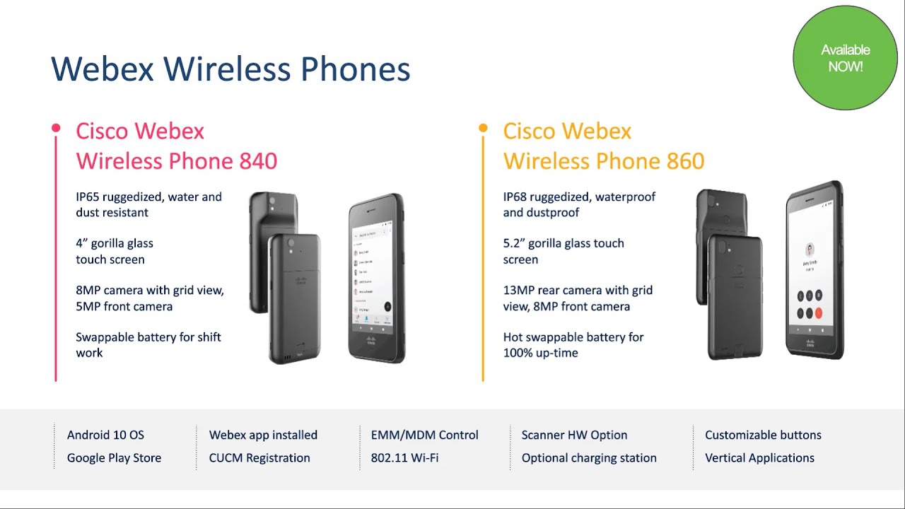 Webex Wireless Phone: Deploying with AirWatch - YouTube