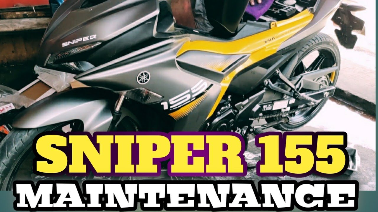 SNIPER 155 MAINTENANCE - YouTube