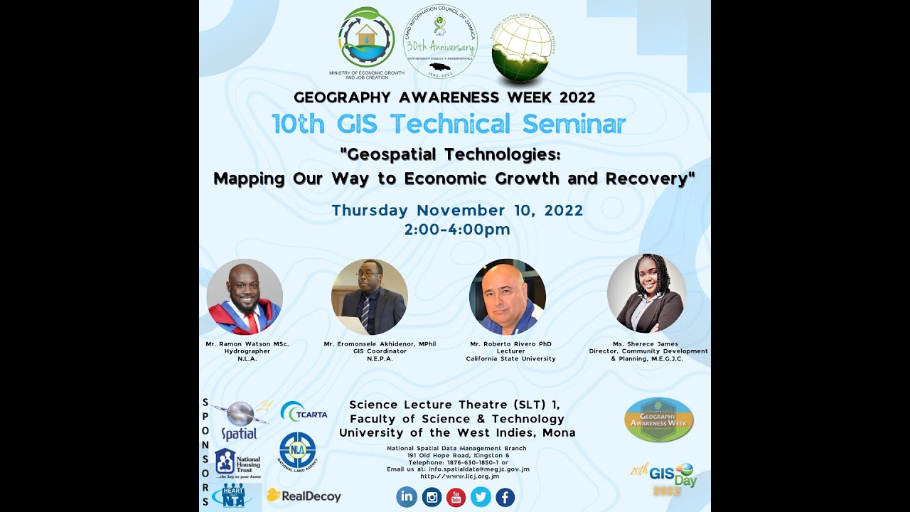 10th GIS Technical Seminar -UWI - YouTube