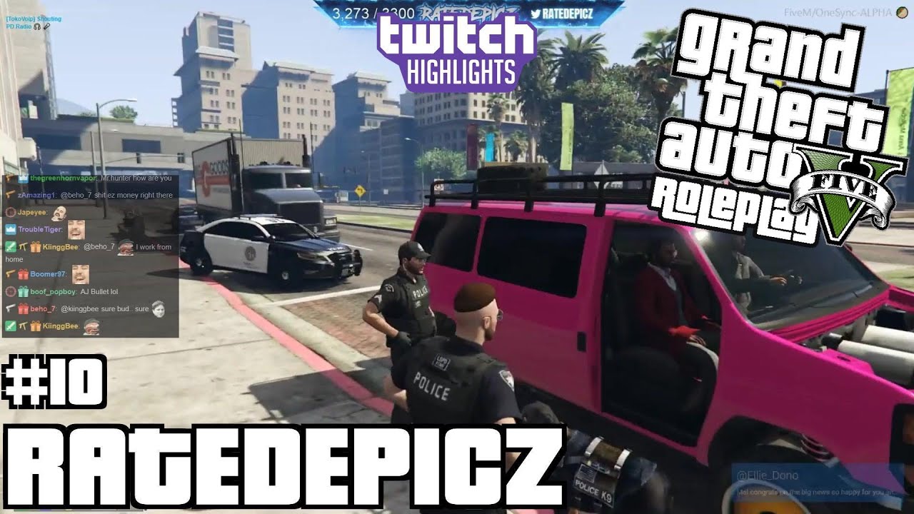 RATEDEPICZ - Twitch Highlights/Funny Moments #10 | GTA V Roleplay - YouTube
