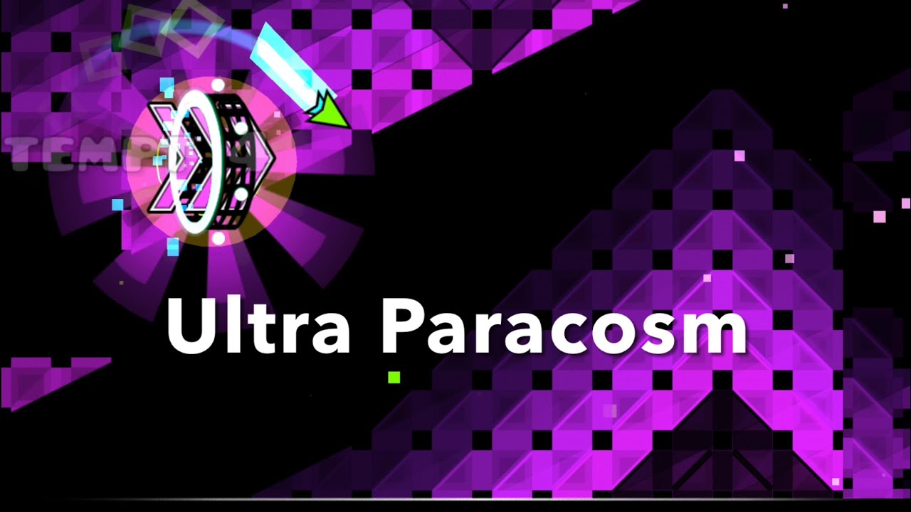 Ultra Paracosm! Изи демон! Geometry Dash [3] - YouTube
