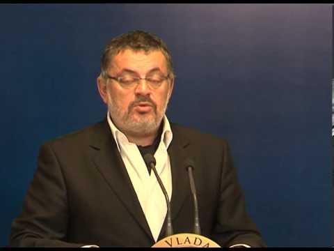 Branislav Mićunović izjava nakon sjednice Vlade, portal CdM - YouTube
