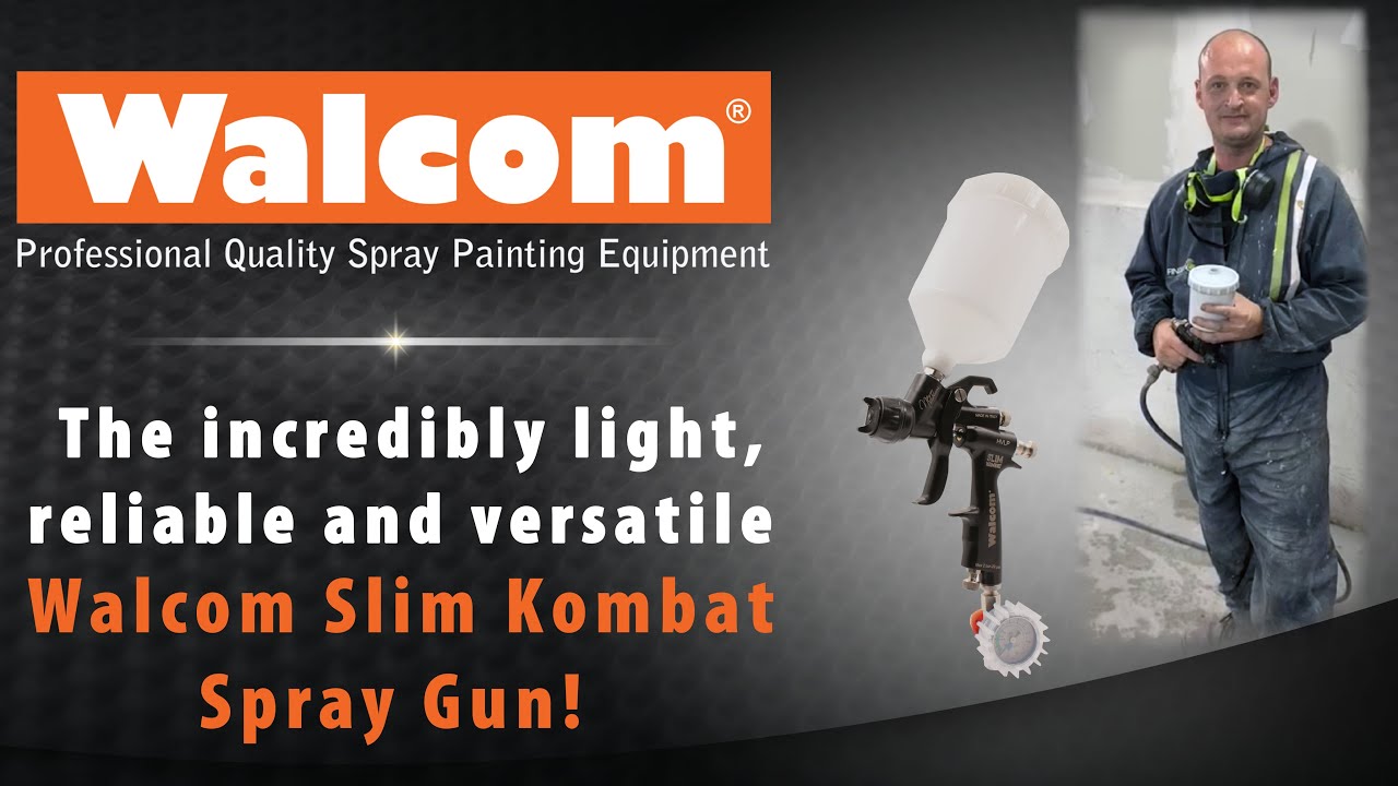 The Innovative World Class Walcom Slim Kombat Spray Gun in Action ...