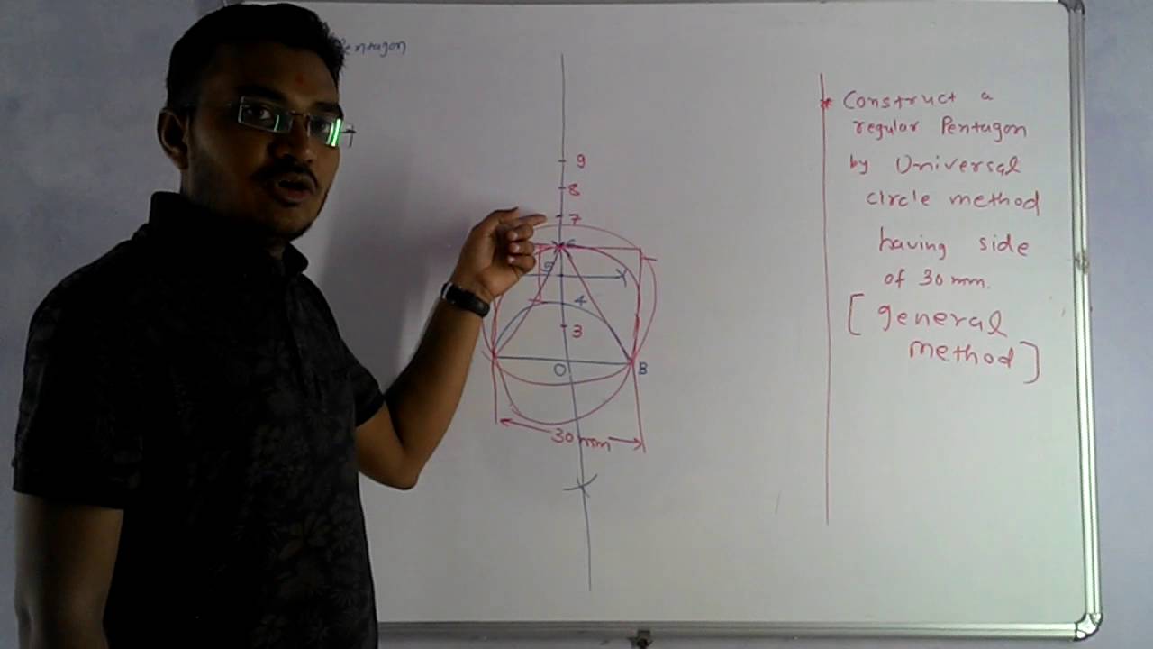 Universal Circle Method General Method in BASIC ENGINEERING DRAWING By ...