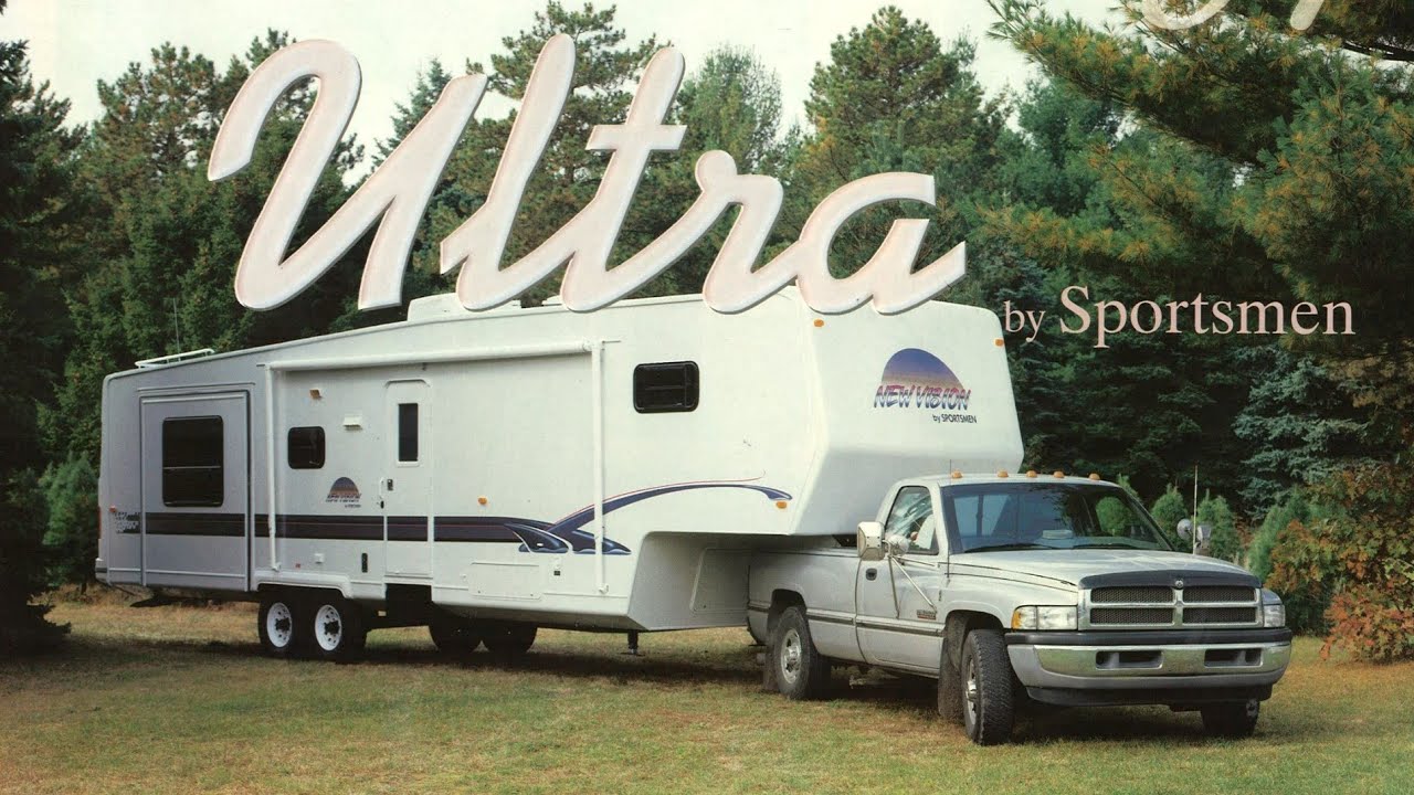 1998 New Vision by Sportsmen 3556PX3 Ultra 5th wheel camper | Off-grid ...