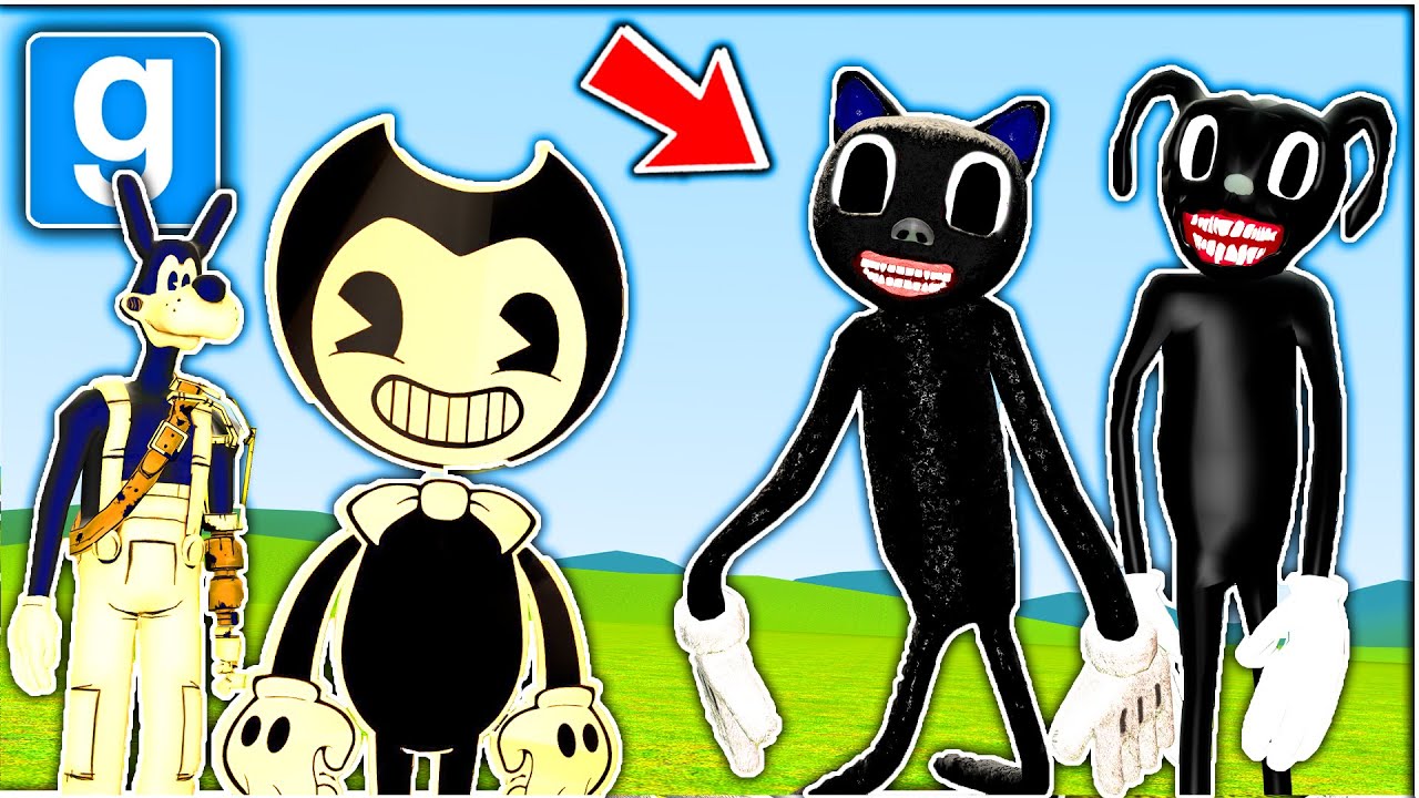 BENDY AND THE INK MACHINE NPCS VS ALL TREVOR HENDERSON MONSTERS! (Garry ...