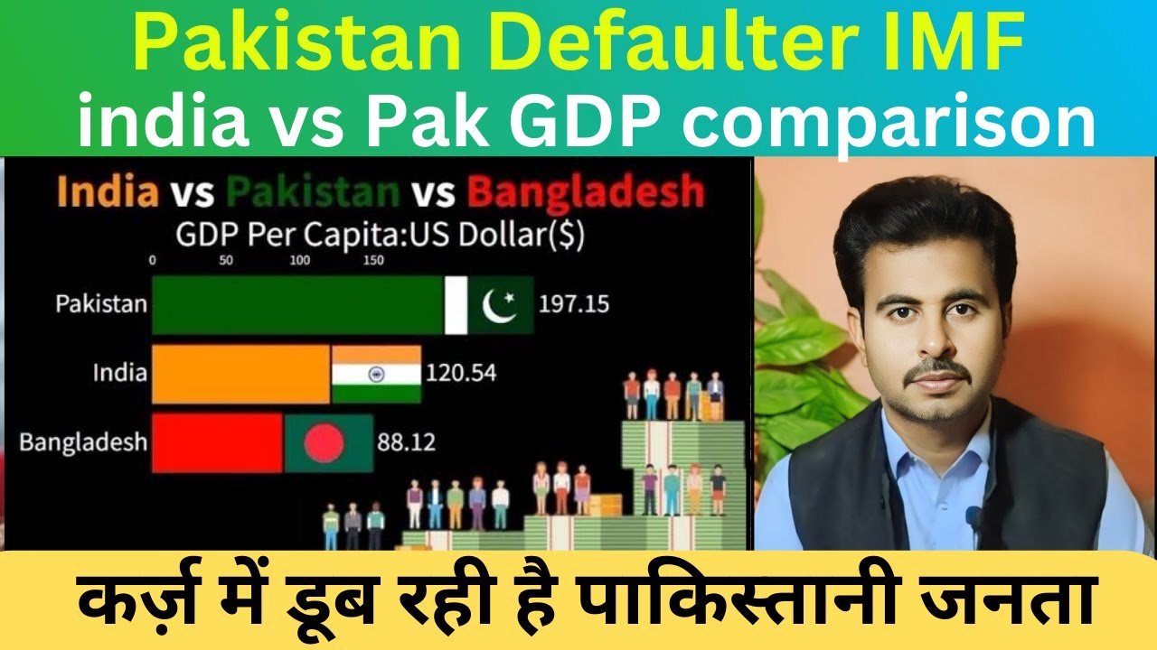 india vs Pakistan GDP comparison 2026 | Pakistan Sinked in IMF Loan ...
