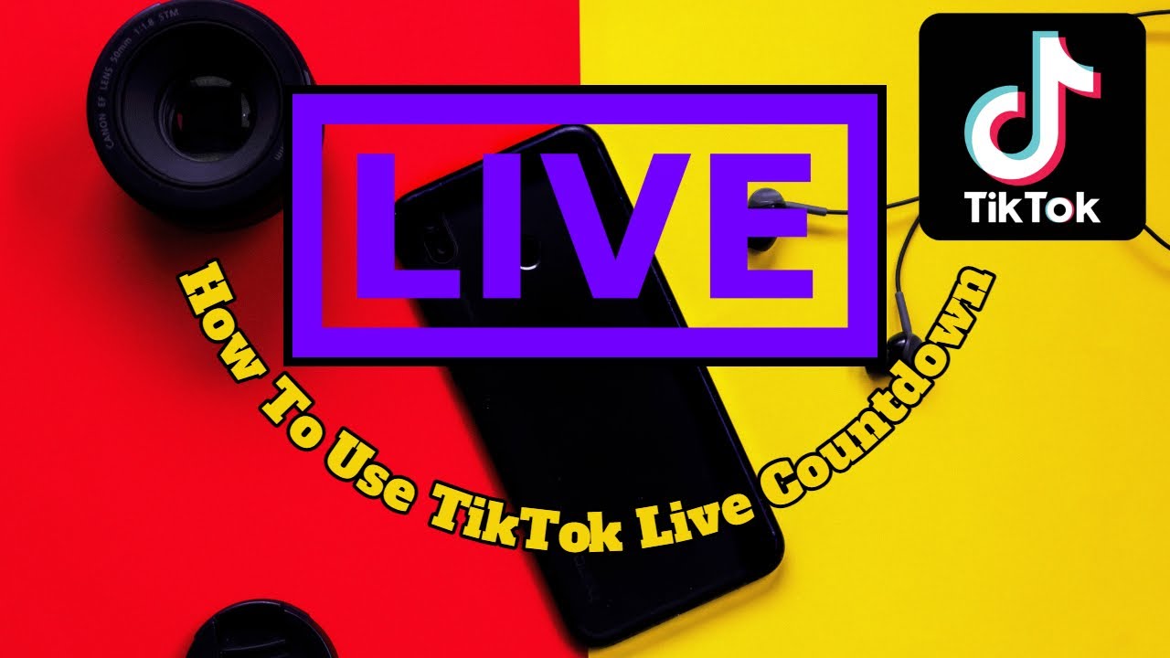 How To Use TikTok Live Countdown - YouTube