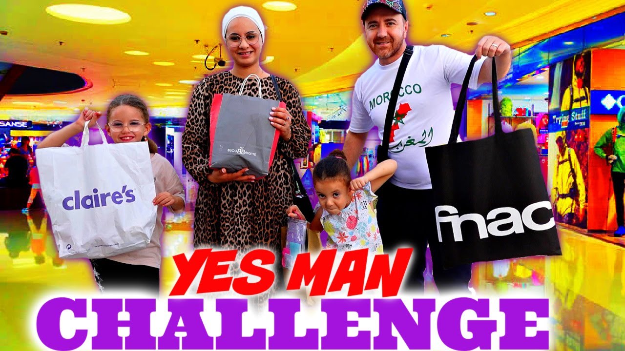 YES MAN CHALLENGE en FAMILLE - 24H DIRE OUI à TOUT ! - YouTube