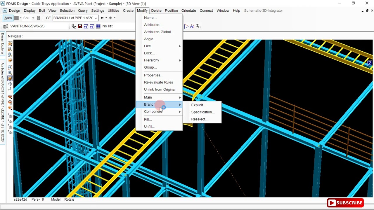PDMS CABLE TRAY - YouTube