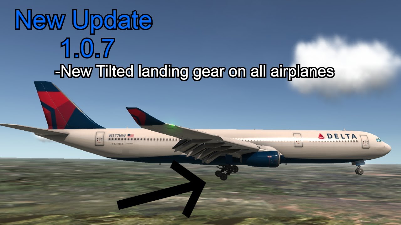 RFS Real Flight Simulator New Update 1.0.7|New Tilted landing gear on ...