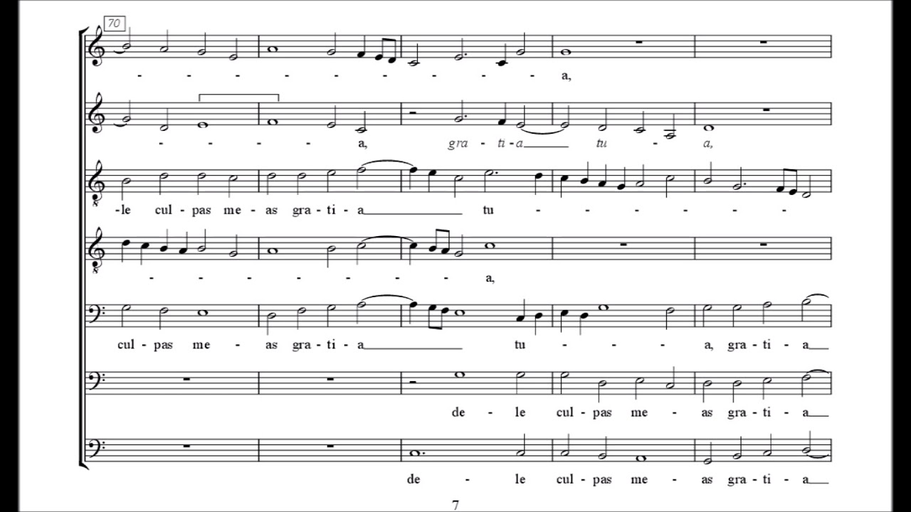 Tallis - Suscipe quaeso Domine - YouTube