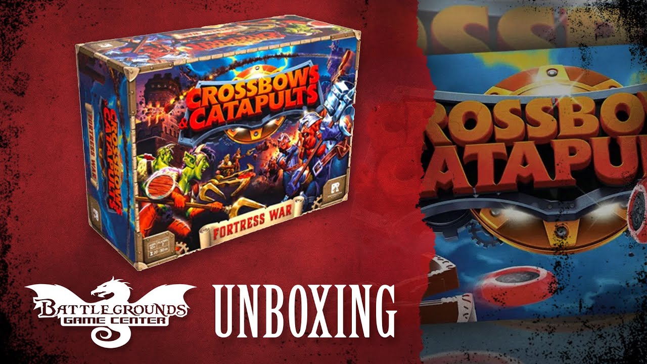Crossbows & Catapults Kickstarter - Unboxing - YouTube