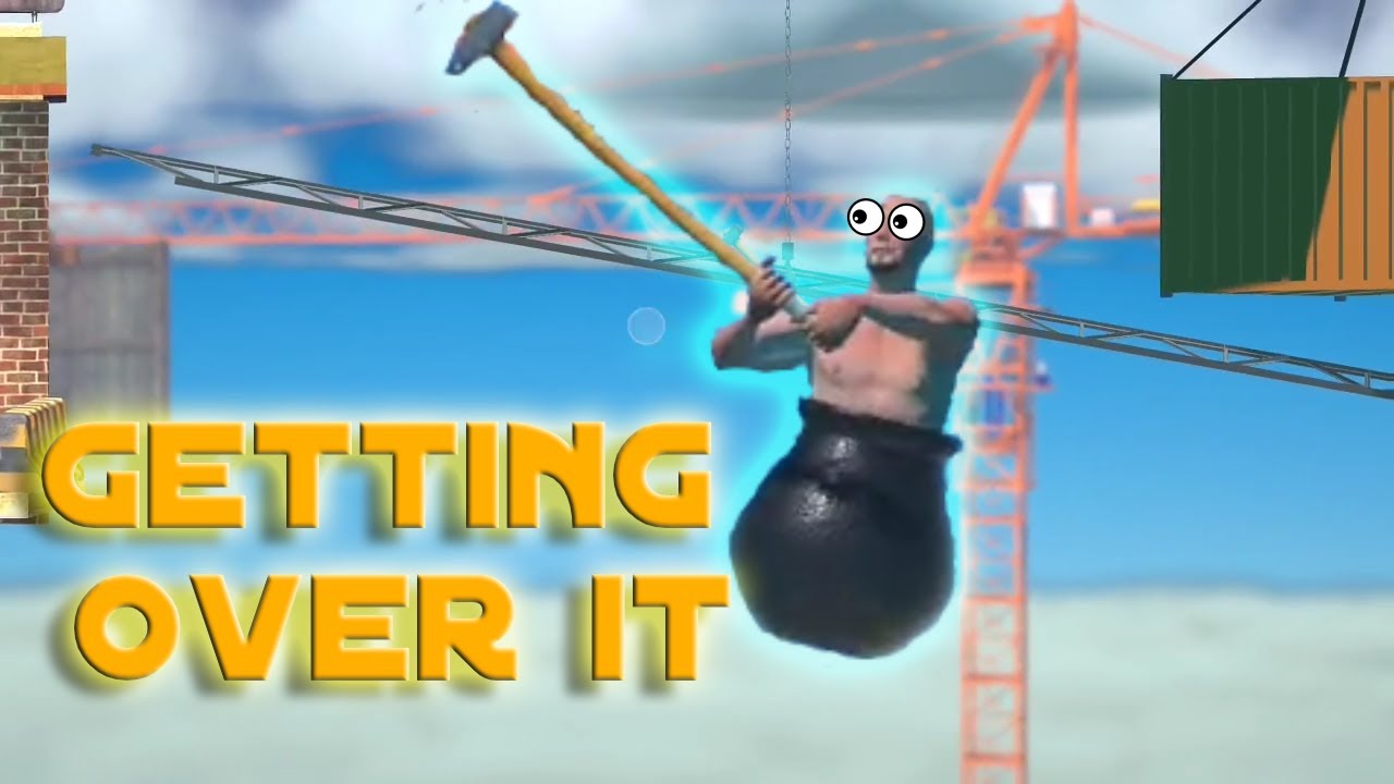 CLIMBING A MOUNTAIN | Getting over it - YouTube