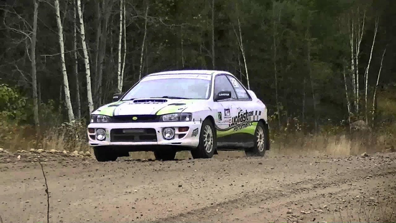 Fred Charlebois /Fanny Houle rallye Charlevoix 2011 - YouTube