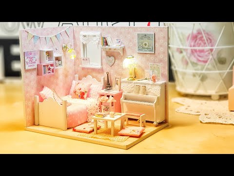 DIY miniature dollhouse kit: Sunshine Princess | إصنعها بنفسك - فن المصغرات