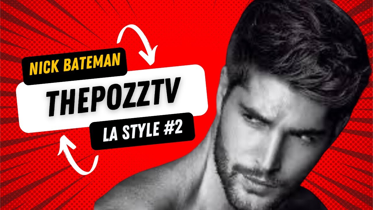 Nick Bateman model actor unveils cover of LA Style Magazine with ...