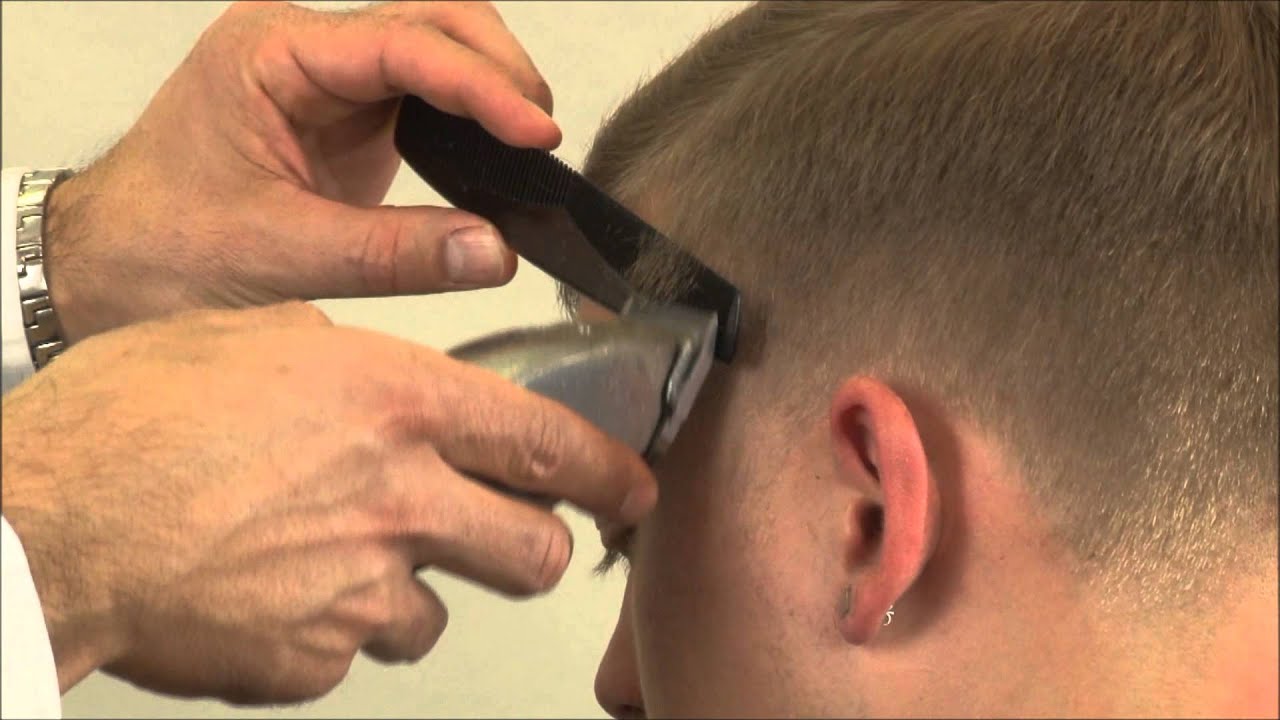 Comb Over With Hard Part– Part 5 - YouTube