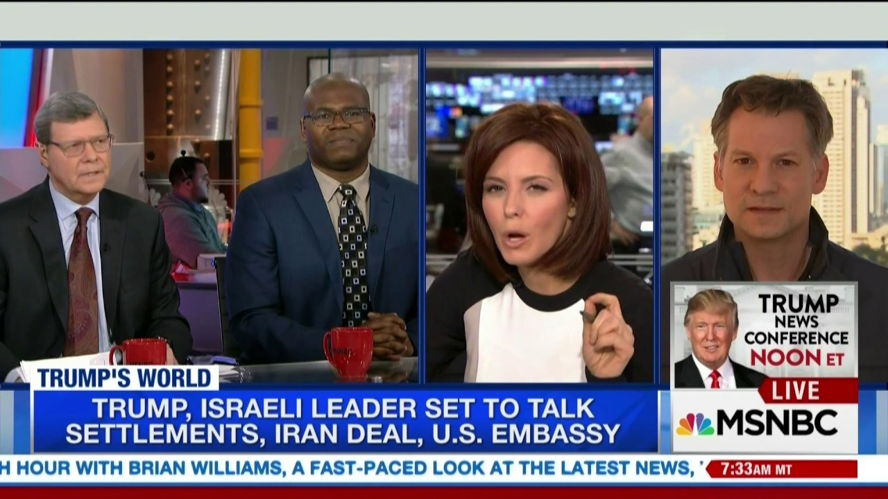 MSNBC: Dr Jason Johnson on Meeting with Netenyahu 2/15/17 - YouTube