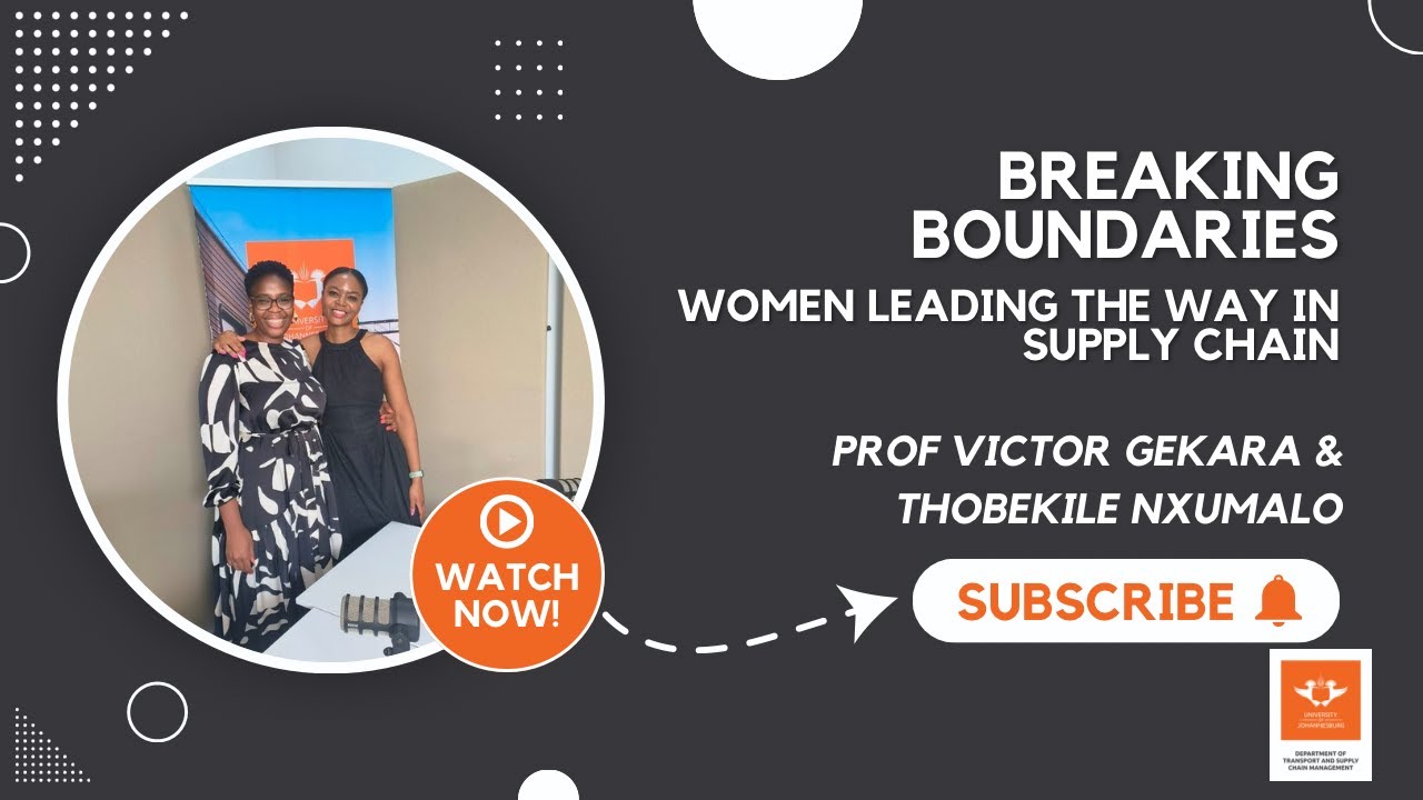 Breaking Boundaries: Women Leading the Way in Supply Chain - YouTube