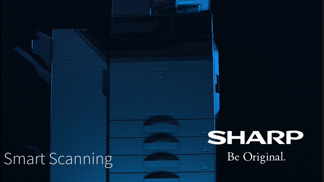Smart Scanning - Future Workplace MFP from Sharp - YouTube