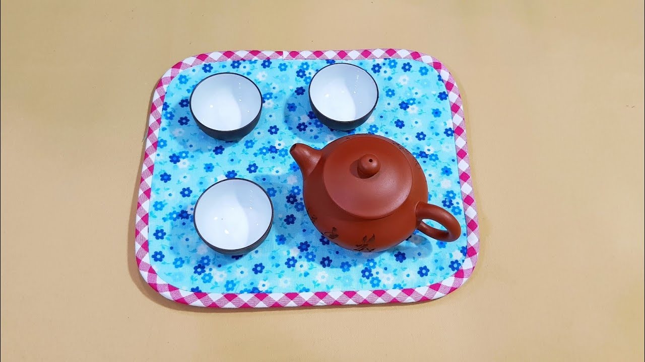 How to make a tea mat - YouTube