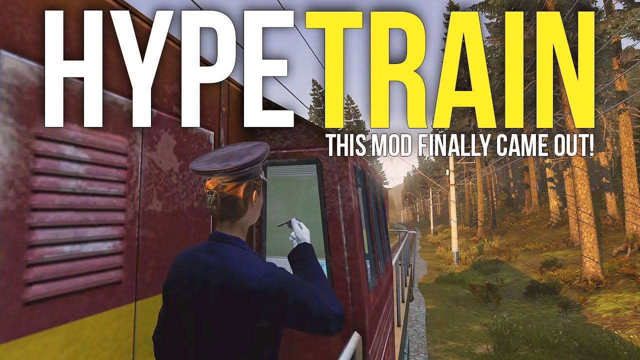 The DayZ TRAIN MOD RELEASED For The 10 Year Anniversary! - YouTube