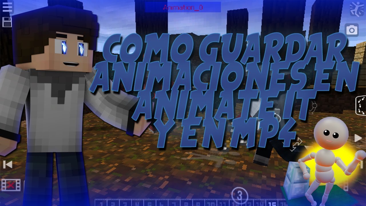 TUTORIAL COMO GUARDAR ANIMACIONES EN ANIMATE IT MP4 - YouTube