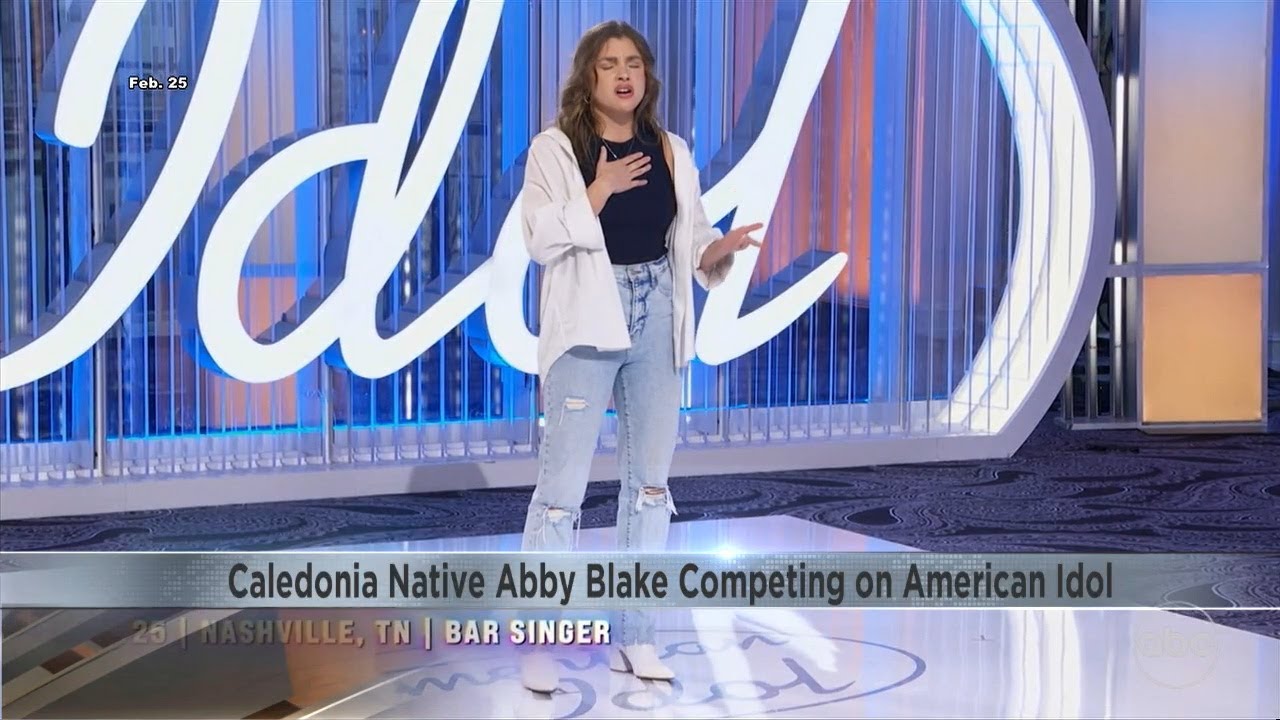 Caledonia Native Abby Blake to compete on American Idol - YouTube