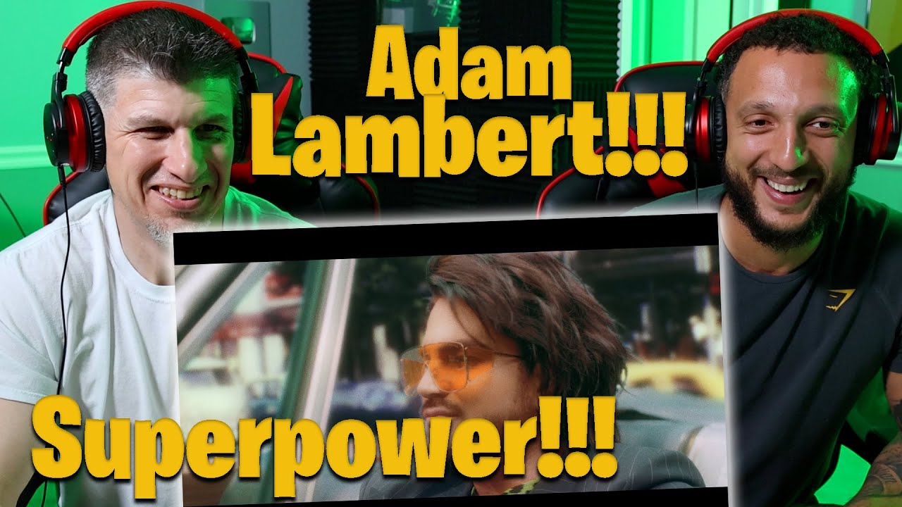 Adam Lambert - Superpower (Official Music Video) REACTION!!! - YouTube