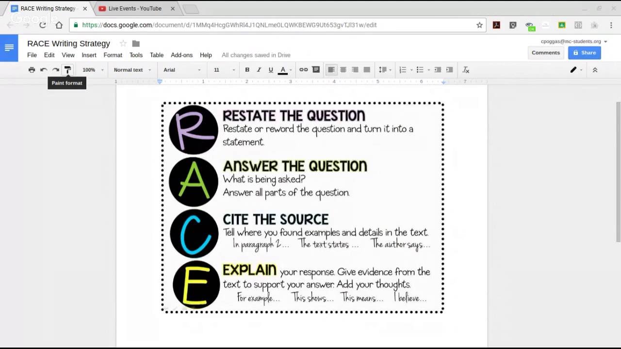 R A C E Explanation YouTube r-a-c-e-explanation-youtube