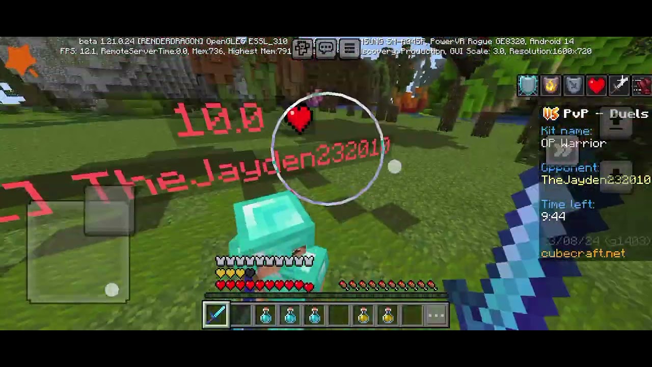 minecraft 1v1 - YouTube