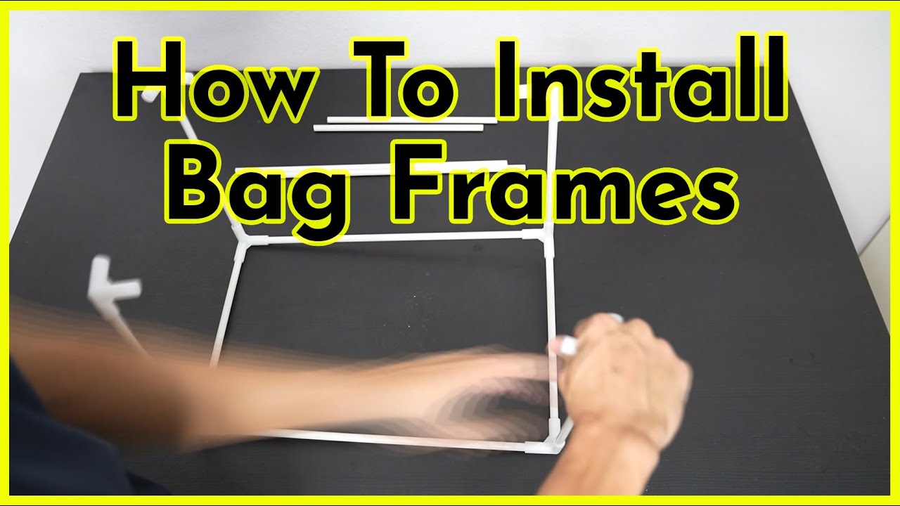 How To Install Thermal Bag Frames - YouTube