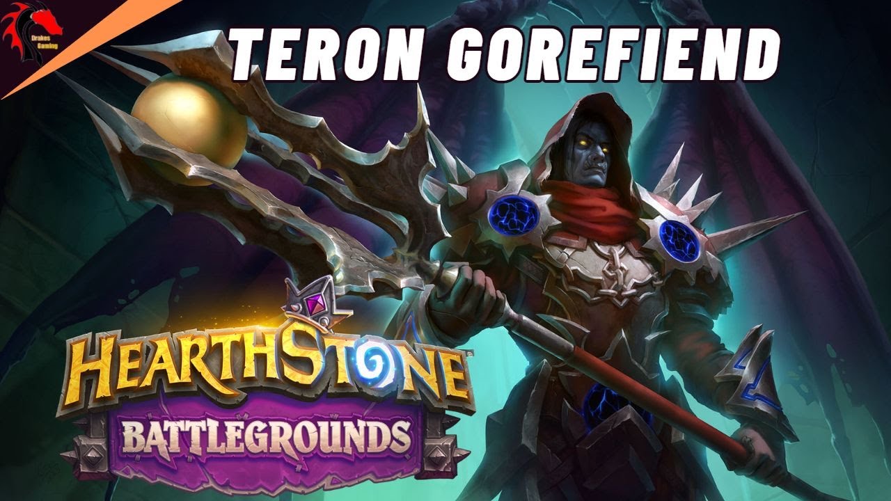 Hearthstone Battlegrounds with Teron Gorefiend - YouTube