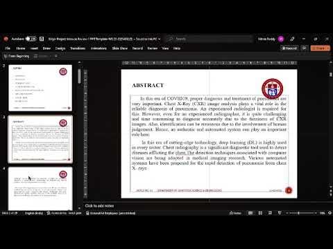 Pneumonia detection using deep learning(CNN) - YouTube