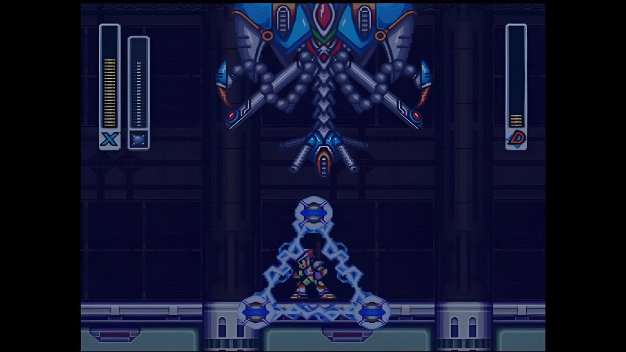 Mega Man X3 - Part 11/13 - Doppler Stage 2 - Boss Variation 2 (Volt ...