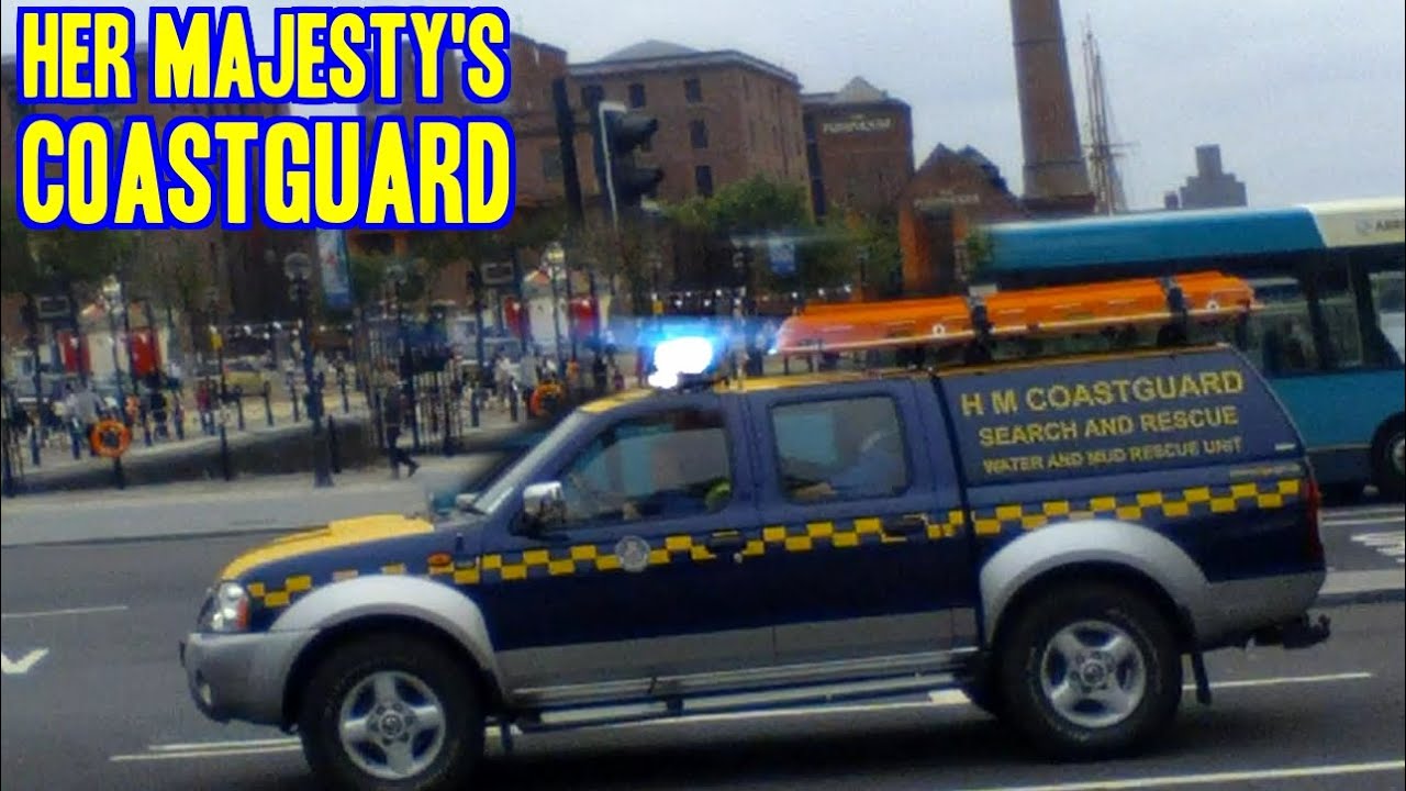 HM Coastguard responding - Water & Mud Rescue Nissan Navara - YouTube
