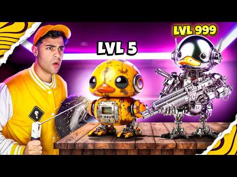 EVOLUI MEU SUPER ROBÔ! *Duck bot ficou muito forte!*