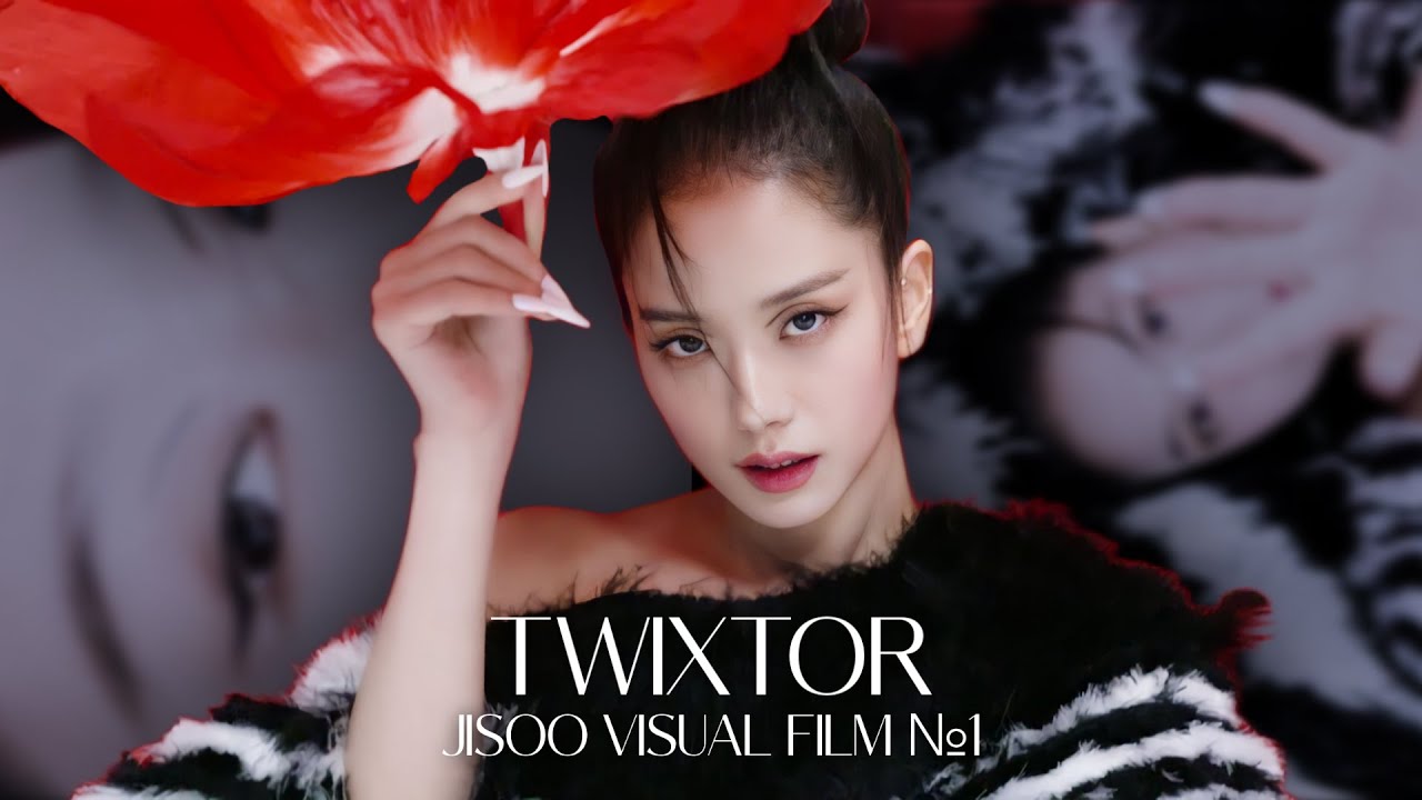 SLOWMO Twixtor Jisoo visual film №1 clips for edits blackpink 2k 4k ...