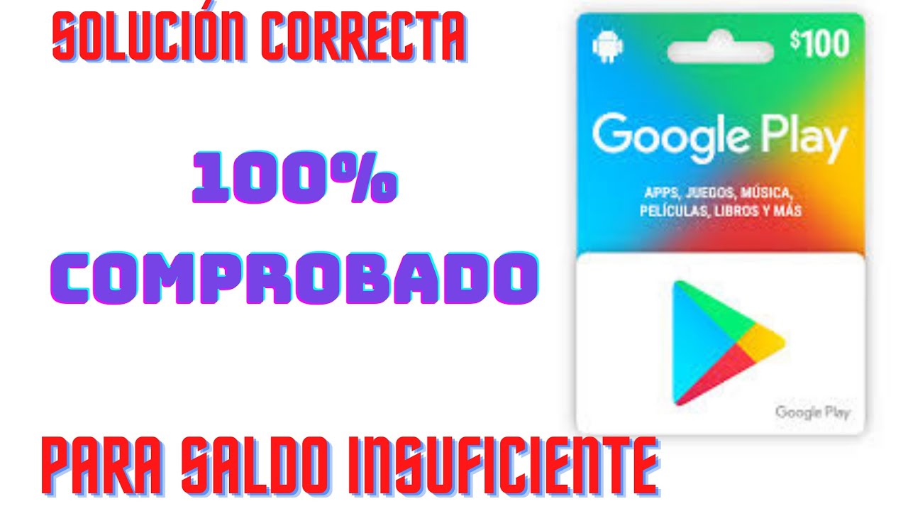 Solución de error de saldo insuficiente y tienes un pago pendiente de ...