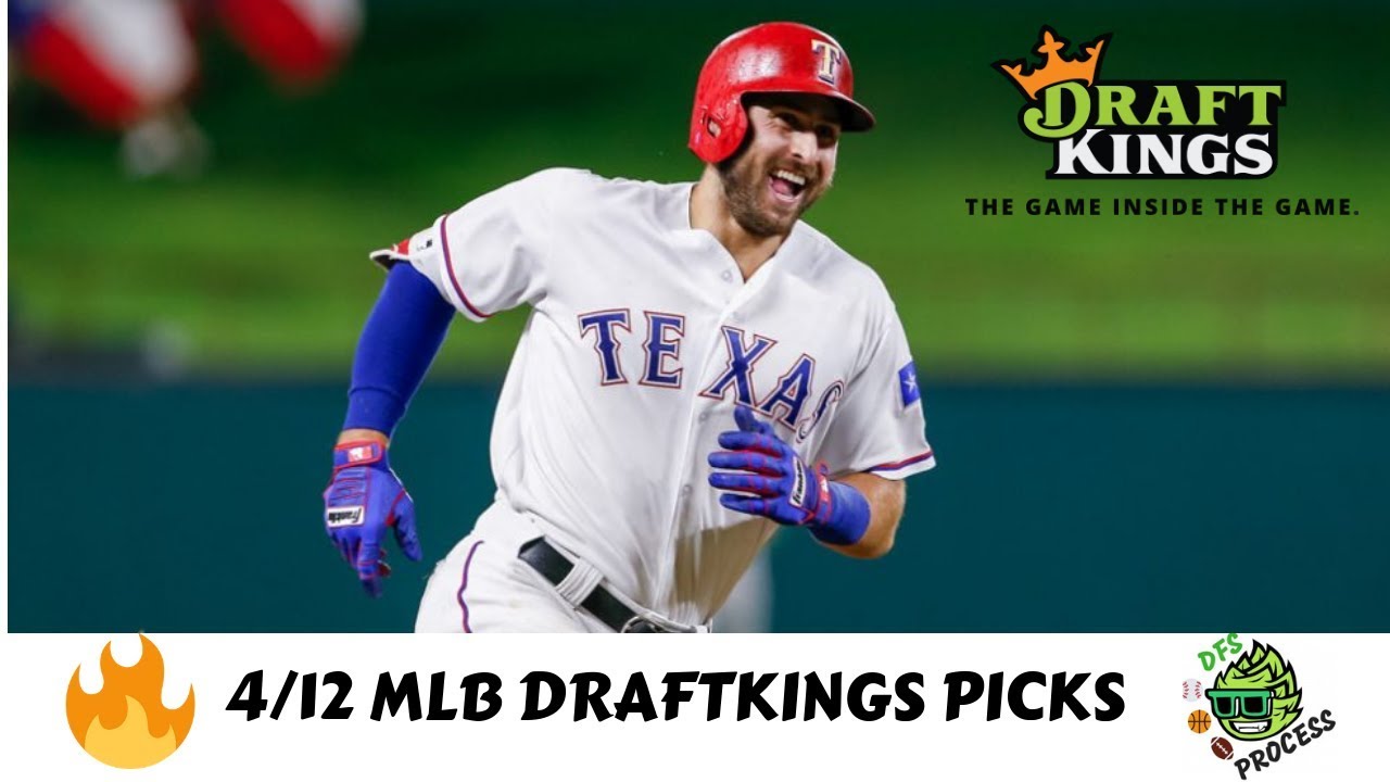 4/12/19 MLB DRAFTKINGS PICKS - YouTube